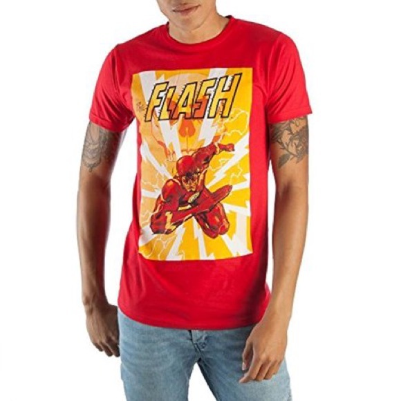 Bioworld | Shirts | Bioworld Dc The Flash Comic Gift Boxed Tshirt New ...